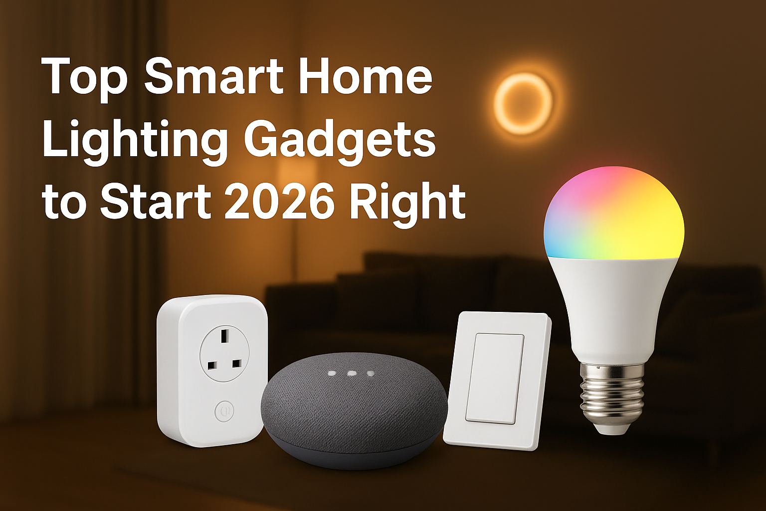 Top Smart Home Lighting Gadgets to Start 2026 Right – Mr. Smart ...