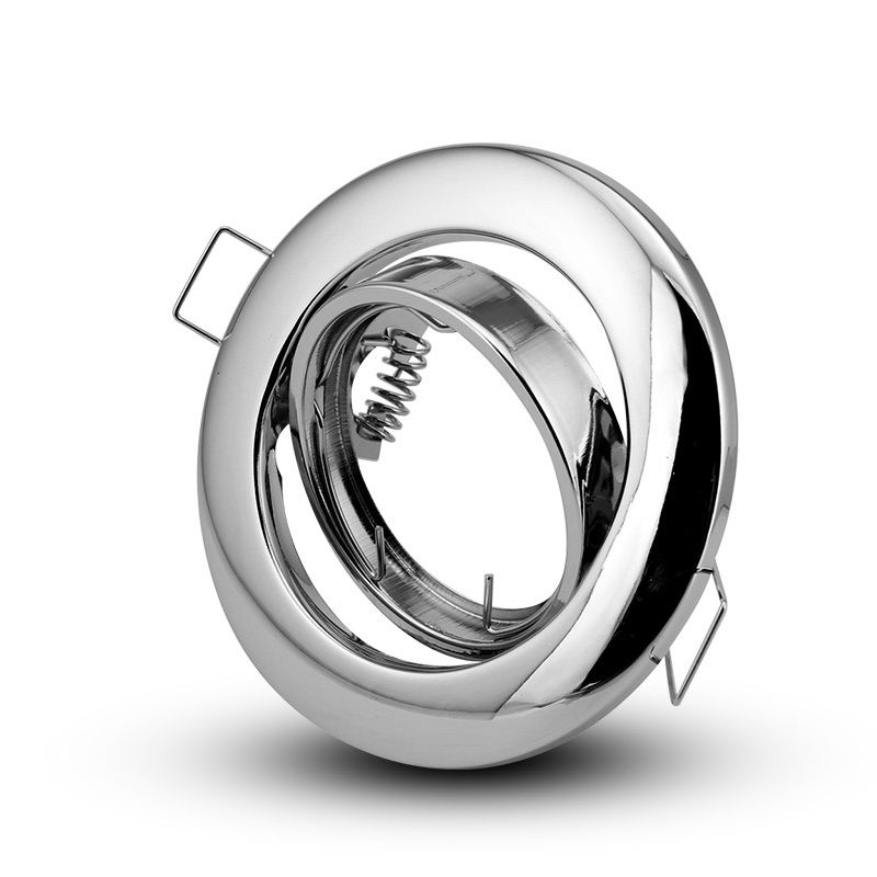 Tiltable Downlight Fitting (GU10/MR16) - Chrome